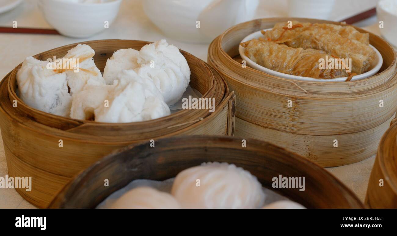 Chinese dim sum in the restaurant Stock Photo - Alamy