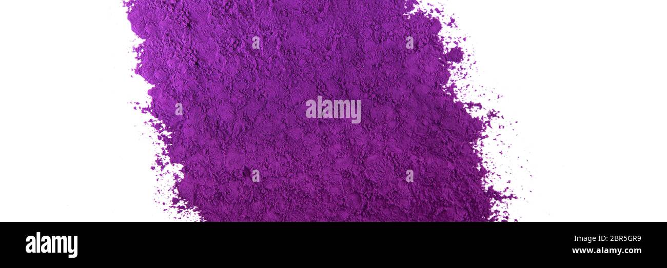 Abstract background of red dry powder paint. Copy space in a center ...