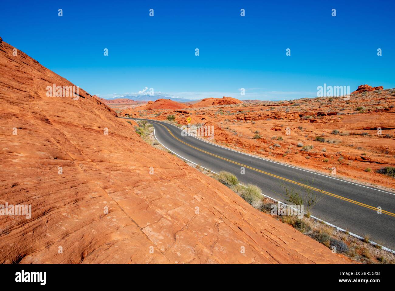 Rock formations in Valley of Fire State Park, Nevada Stock Photo - Alamy