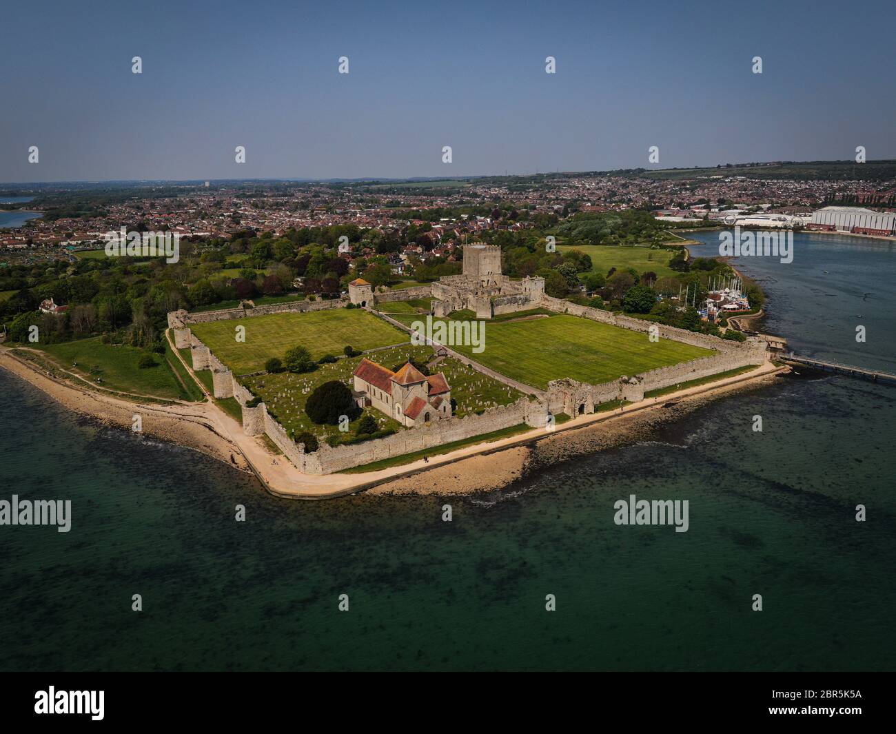Portchester village hi-res stock photography and images - Alamy