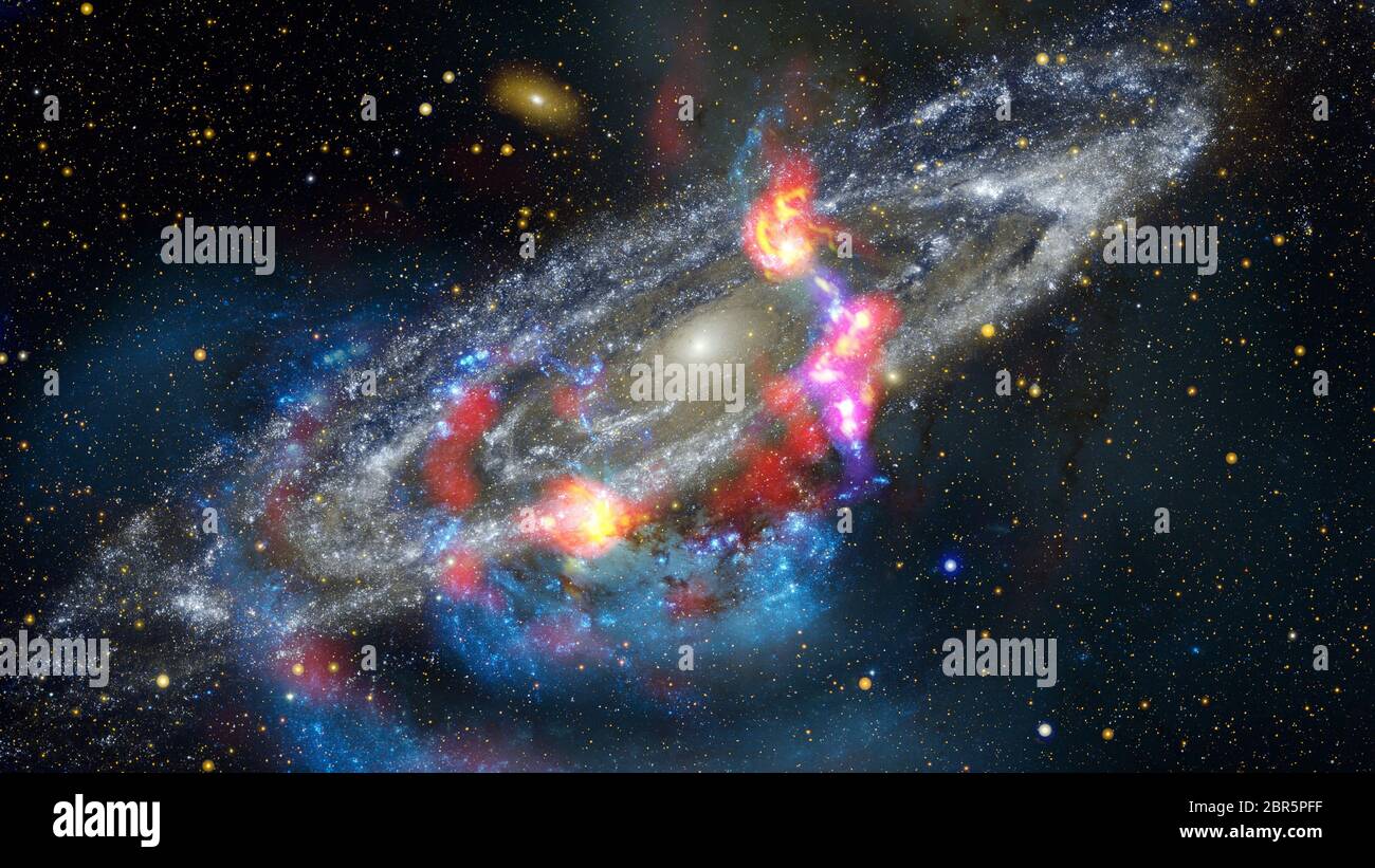 Rainbow universe hi-res stock photography and images - Alamy