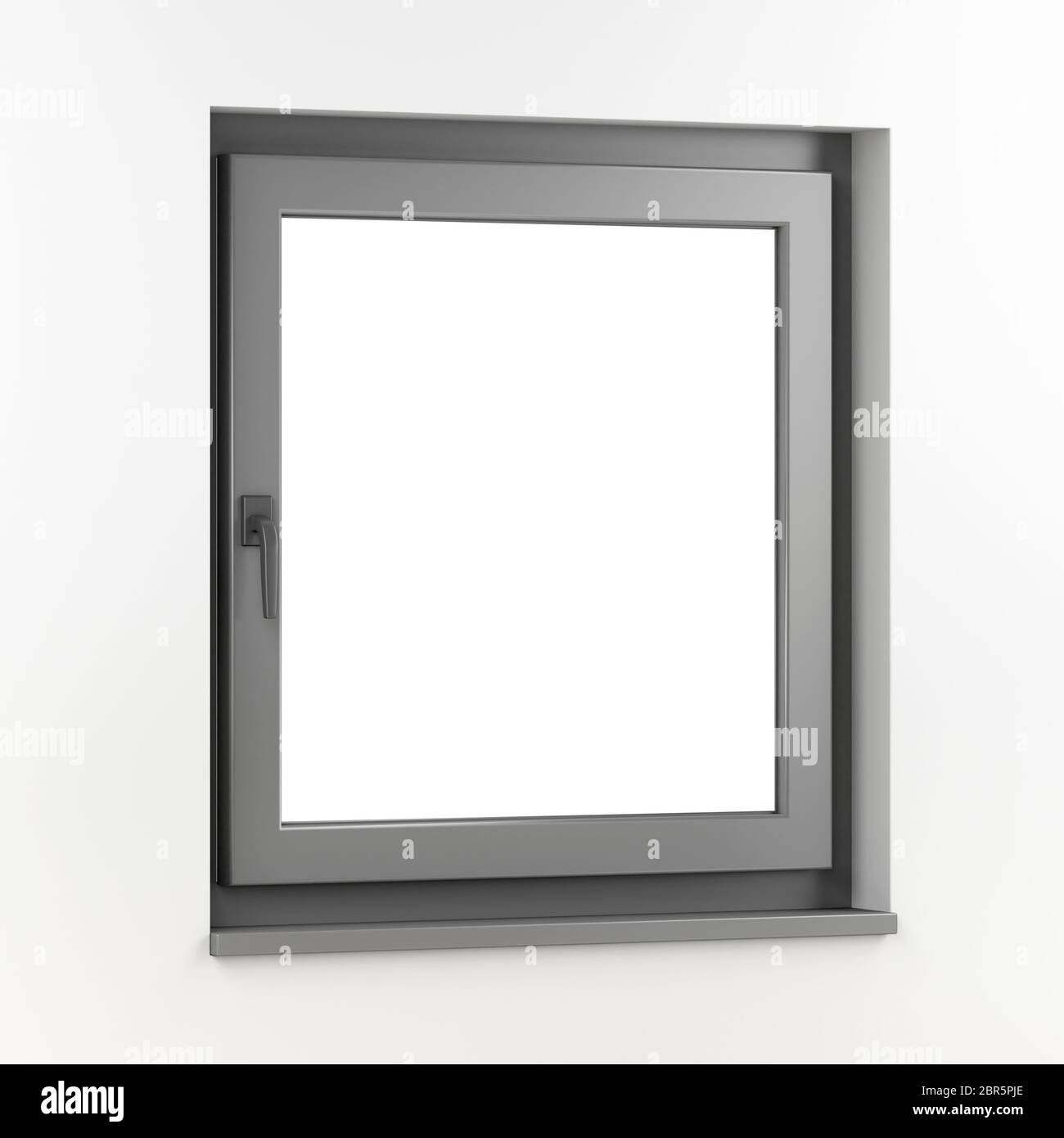 Modern white upvc window hi-res stock photography and images - Alamy