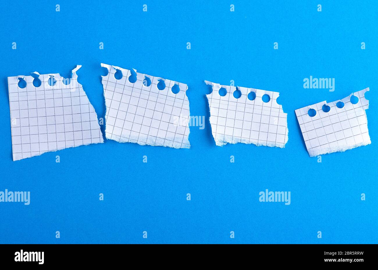 Torn paper from spiral notebook hi-res stock photography and images - Alamy