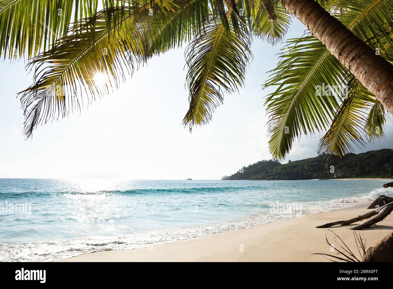 Beach anse intendance sunset mahe hi-res stock photography and images ...