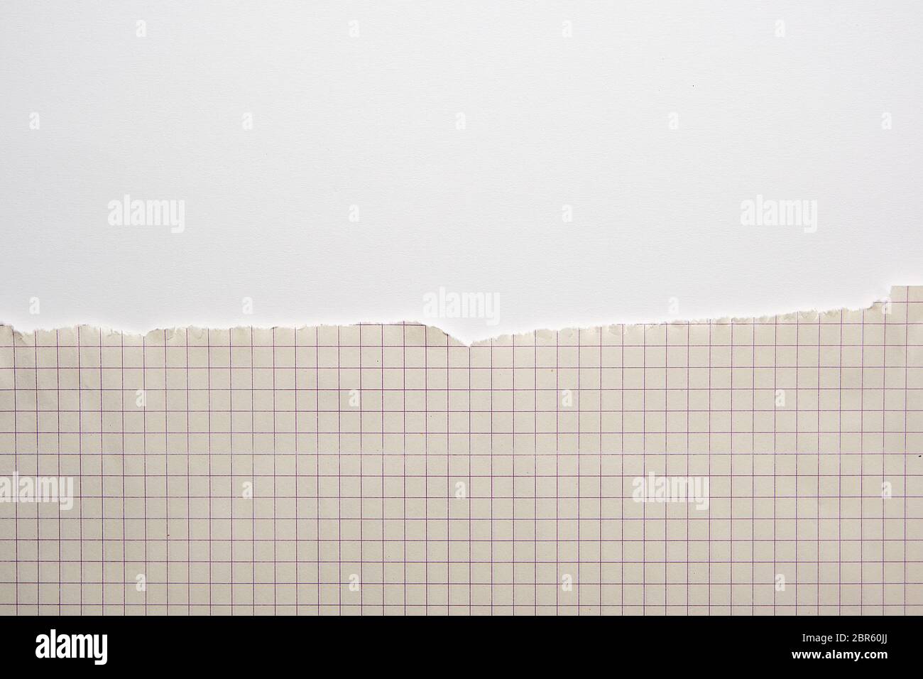 Torn spiral notebook paper hi-res stock photography and images - Alamy