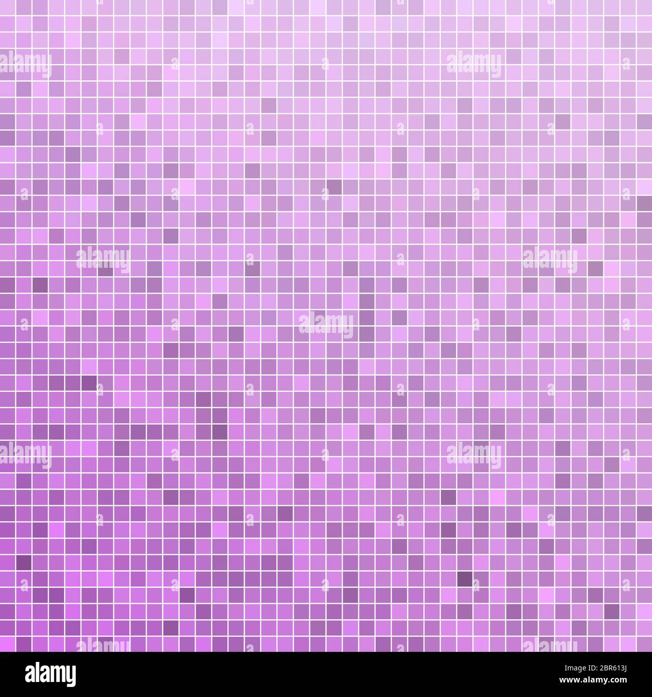 abstract square pixel mosaic background - purple and violet Stock Photo ...