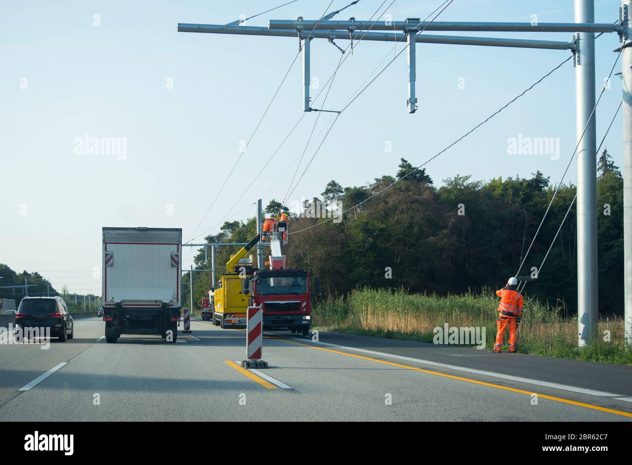 Building lot of motorway hi-res stock photography and images - Alamy