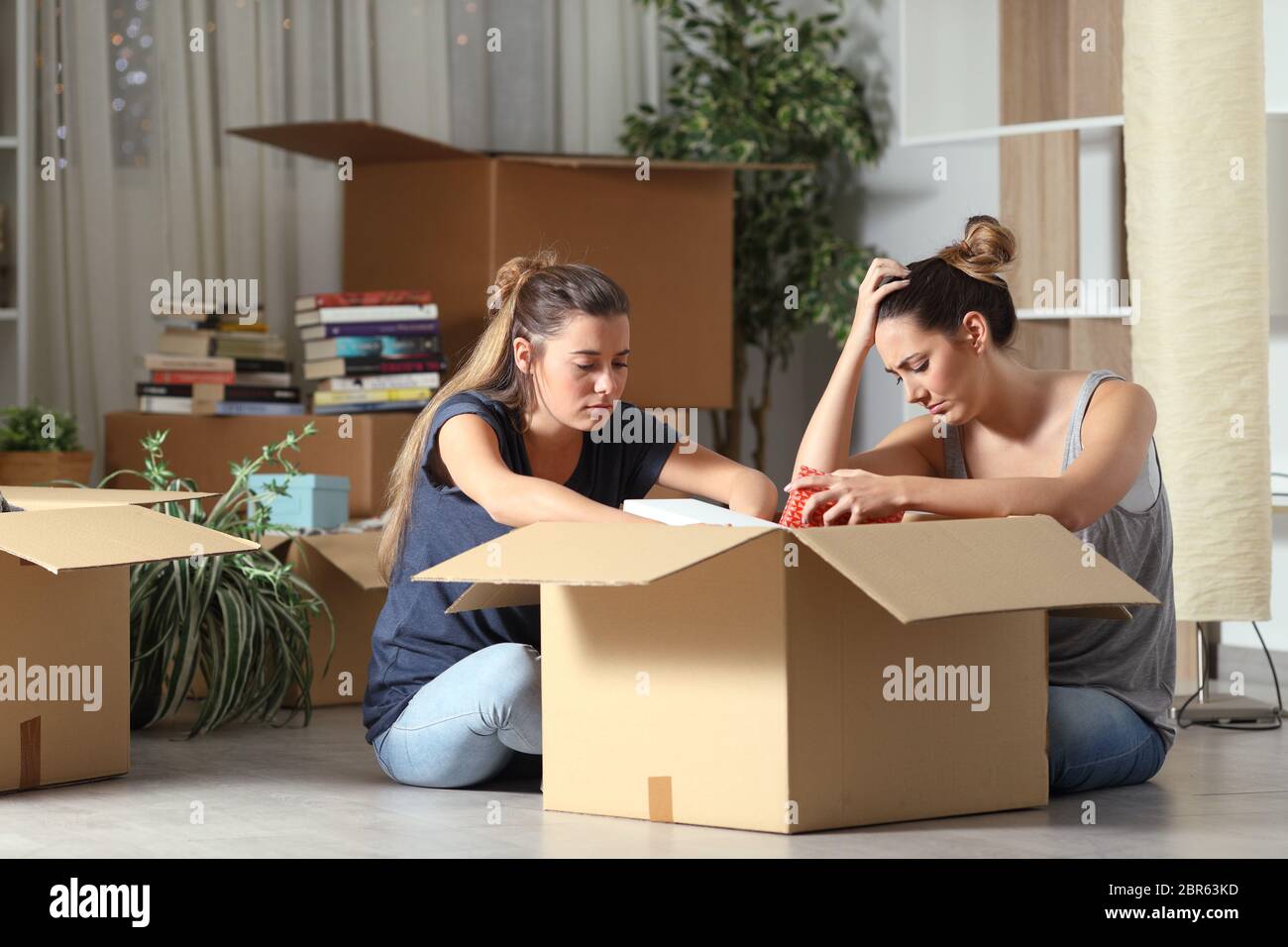 Property owners sad hi-res stock photography and images - Alamy