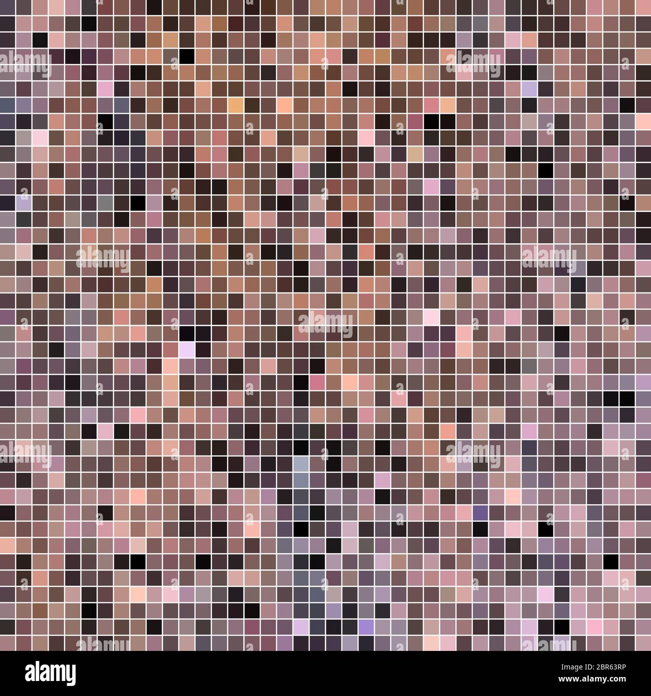 abstract square pixel mosaic background - beige Stock Photo - Alamy