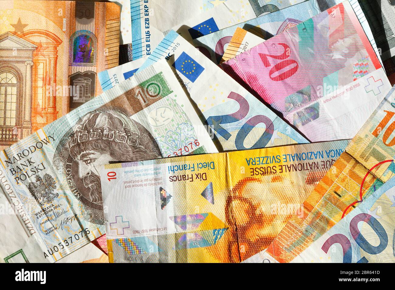 All european currencies hi-res stock photography and images - Alamy