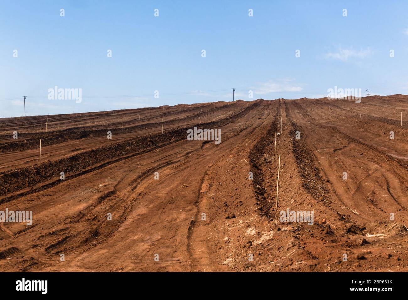 Plowed farm field closeup earth soil detail agriculture background ...