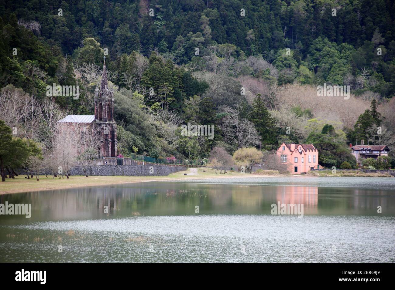 Furnas-See, Furnas, Sao Miguel, Azoren, Portugal Stock Photo - Alamy