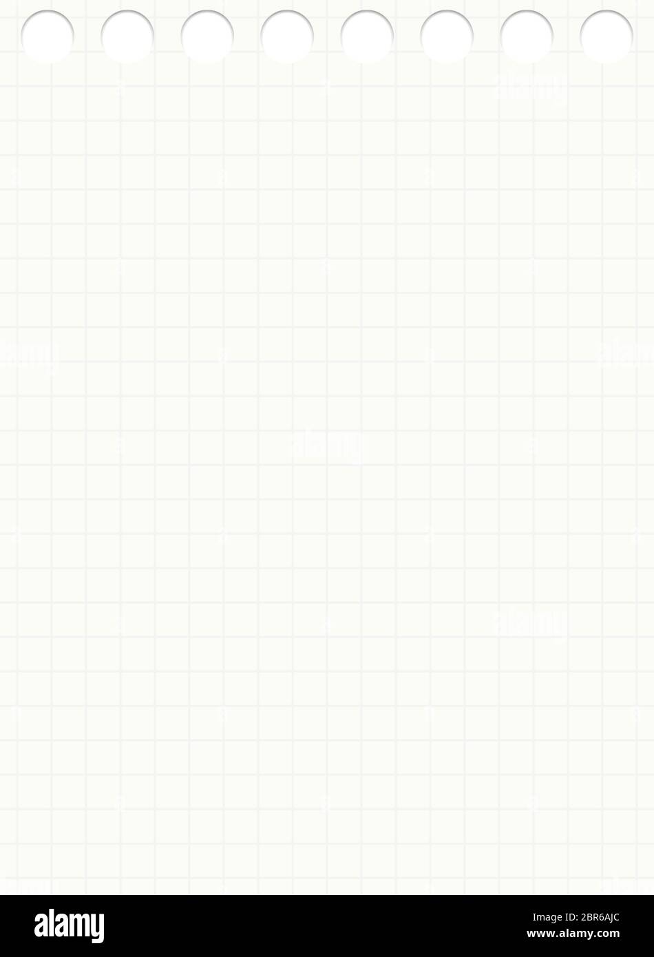 Checkered paper template with copy space for text Stock Photo - Alamy
