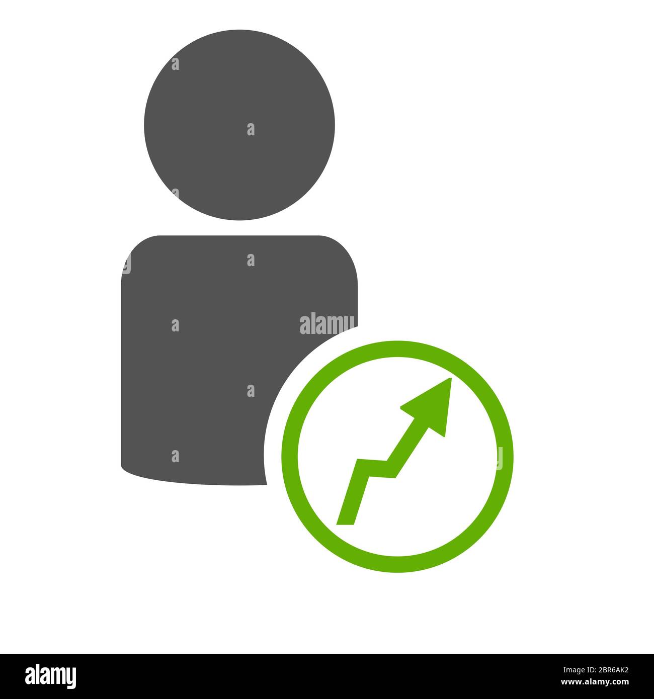Arrow showing upward trend hi-res stock photography and images - Alamy