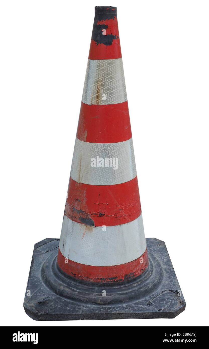 Temporary road traffic signs Cut Out Stock Images & Pictures - Alamy