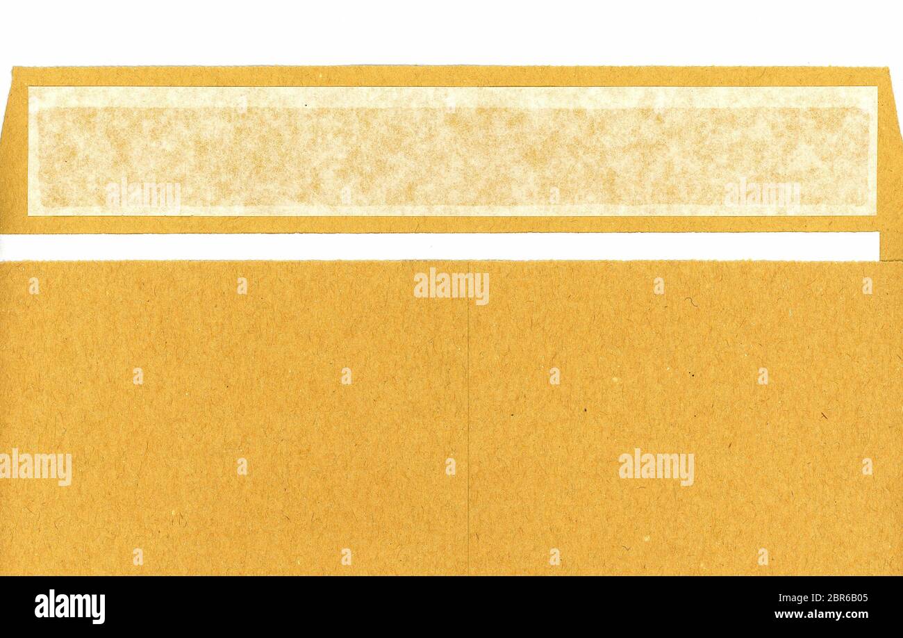brown paper letter envelope for mail postage Stock Photo - Alamy