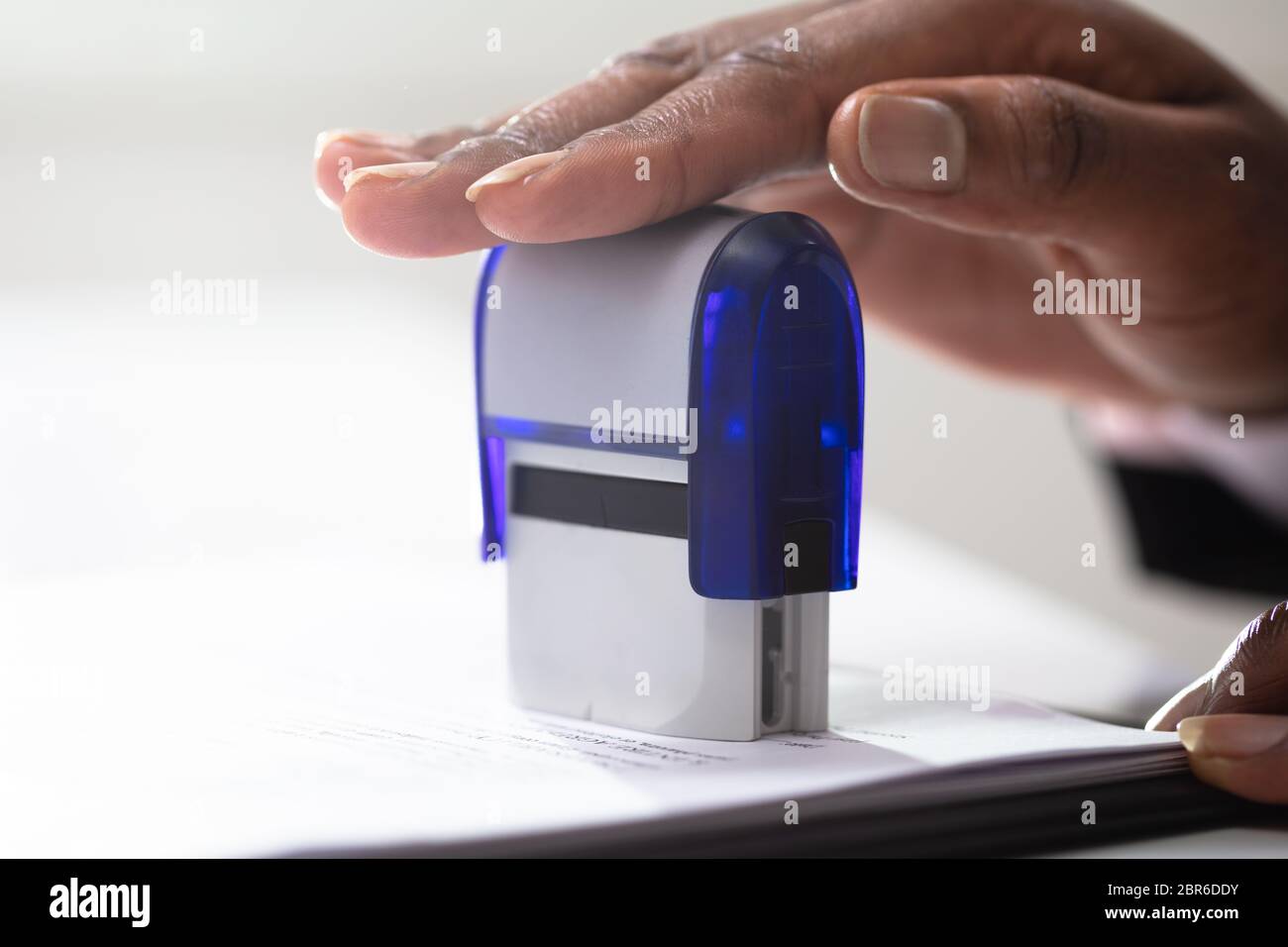 Workplace stamp documents hi-res stock photography and images - Alamy
