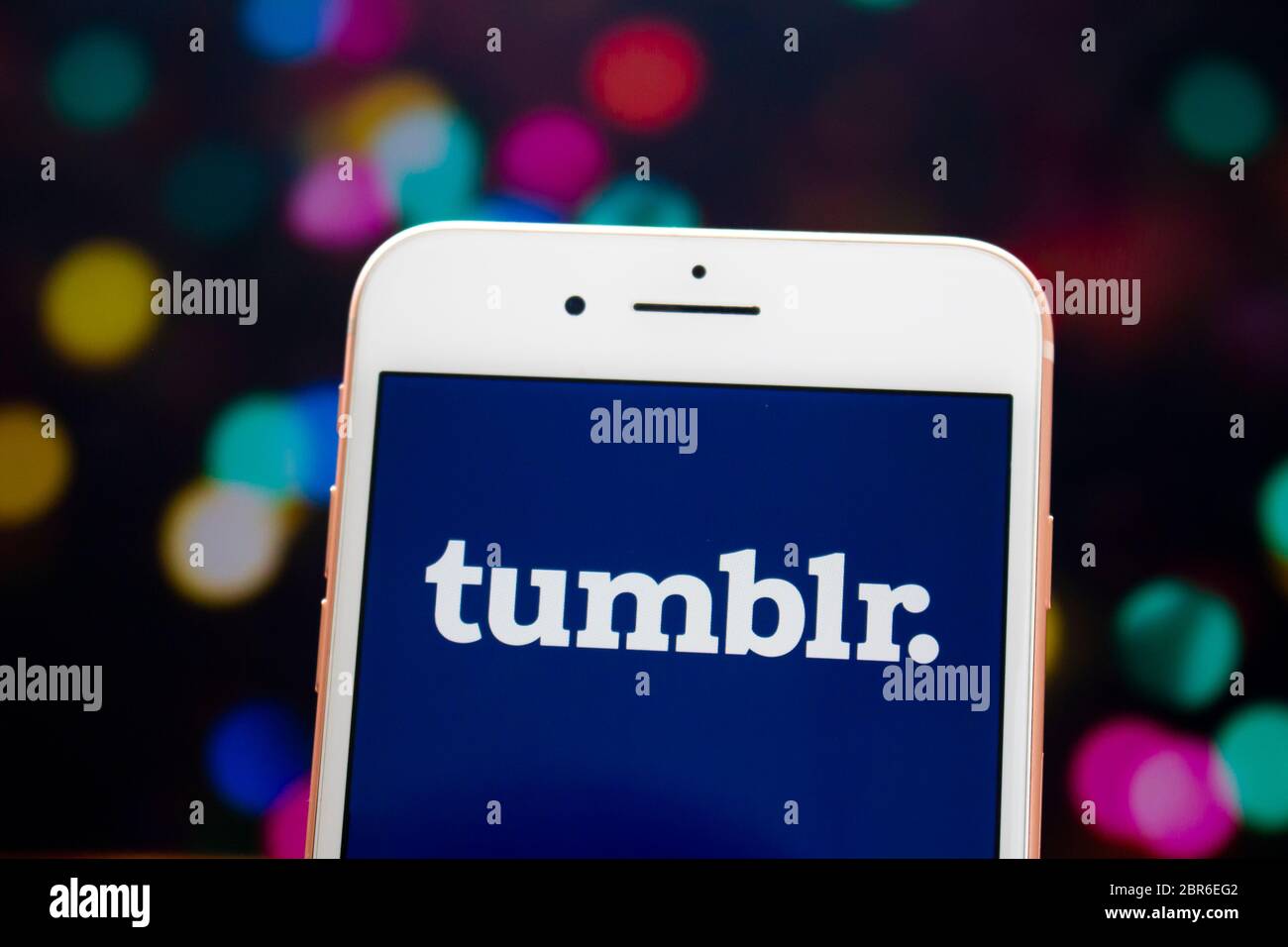 Tumblr logo hi-res stock photography and images - Alamy
