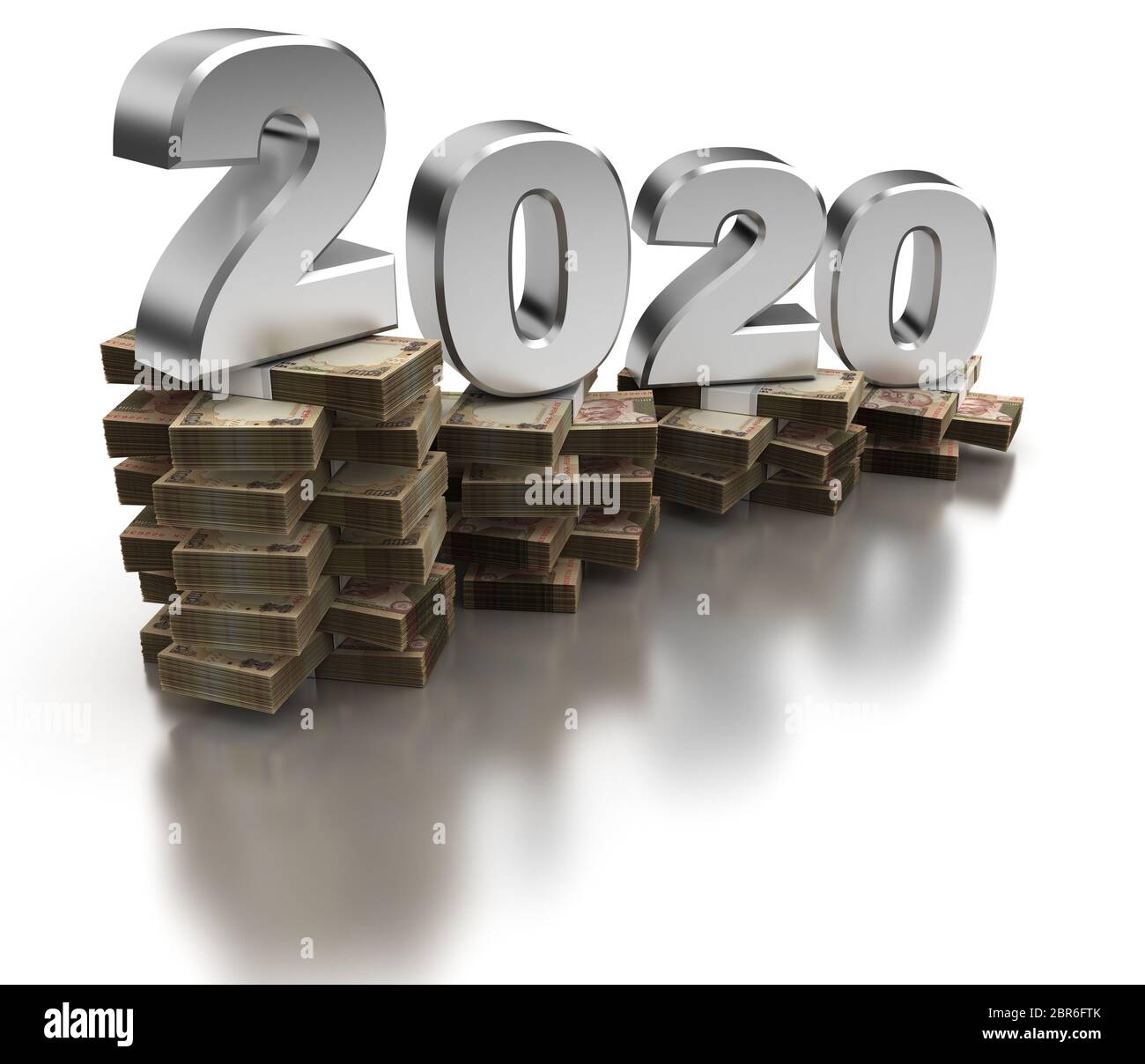 Bad Indian Economy 2020 (isolated on white background Stock Photo - Alamy