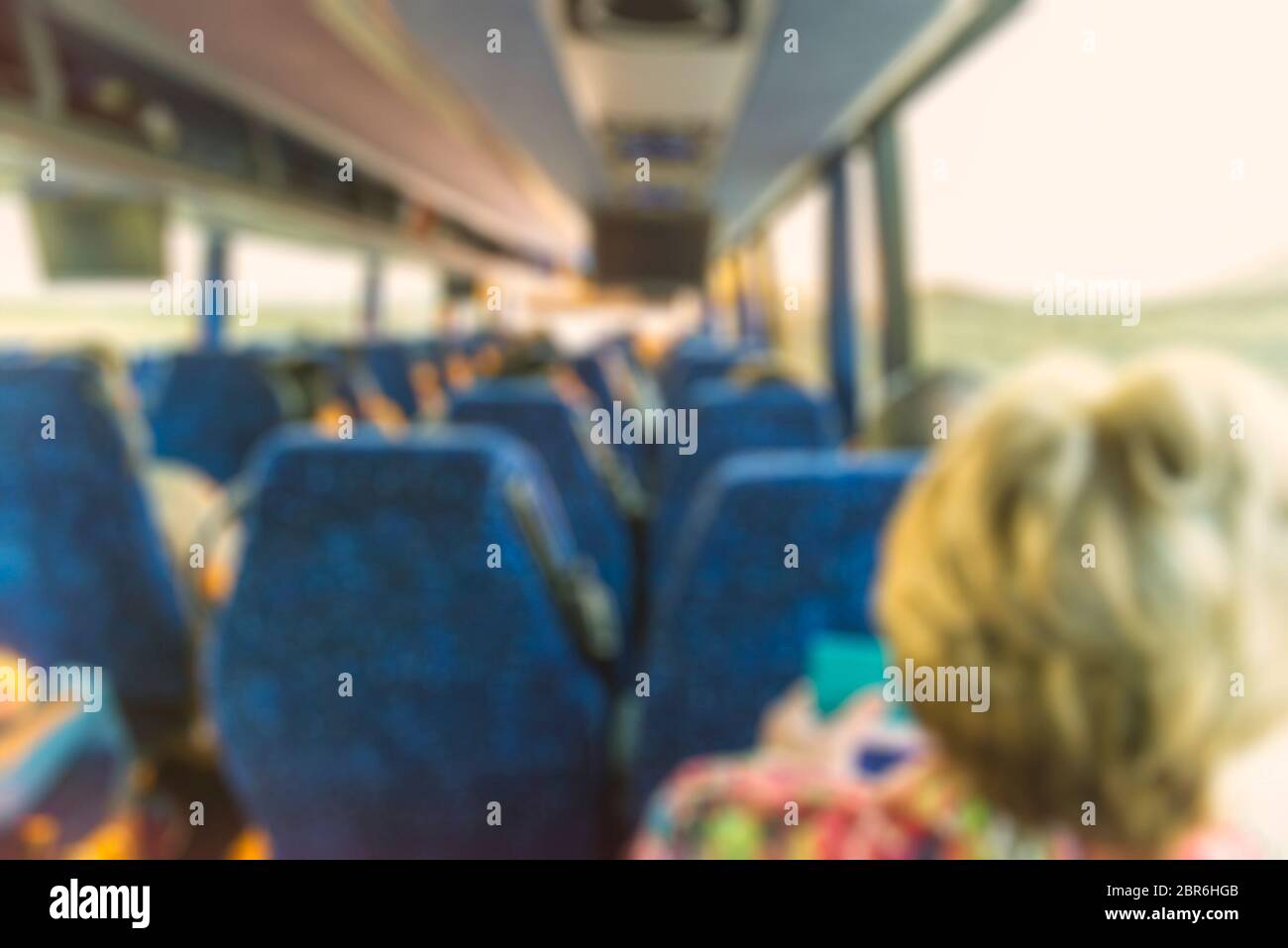 Interior view bus hi-res stock photography and images - Alamy