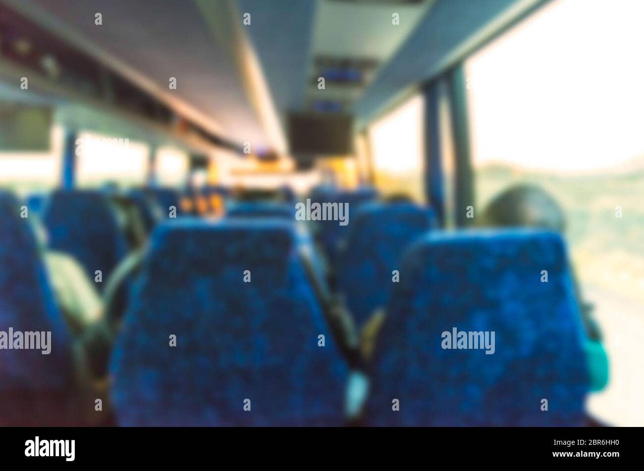 Interior view bus hi-res stock photography and images - Alamy