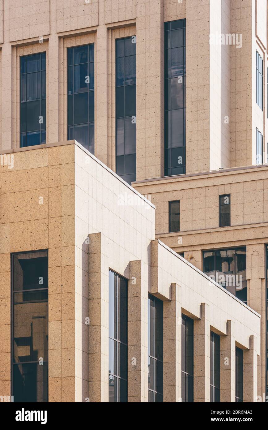 Old fashioned architecture details of building. Background Stock Photo ...