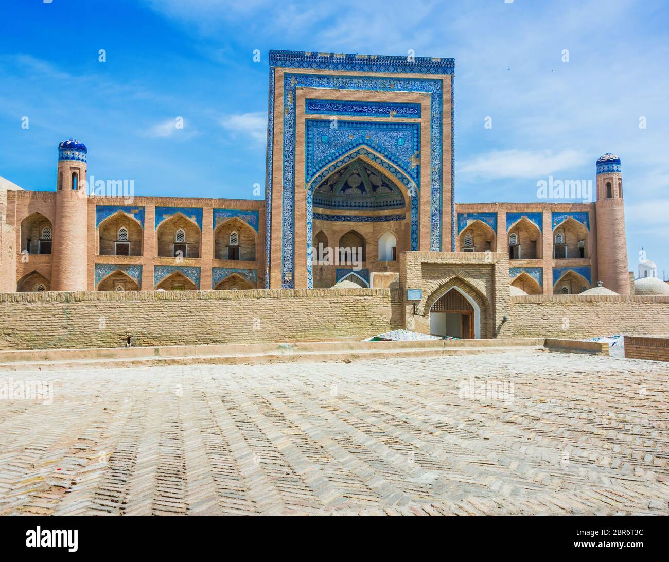 Historic architecture of Itchan Kala, walled inner town of the city of ...