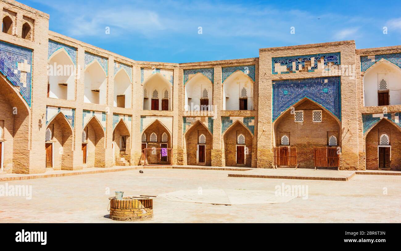 Historic architecture of Itchan Kala, walled inner town of the city of ...