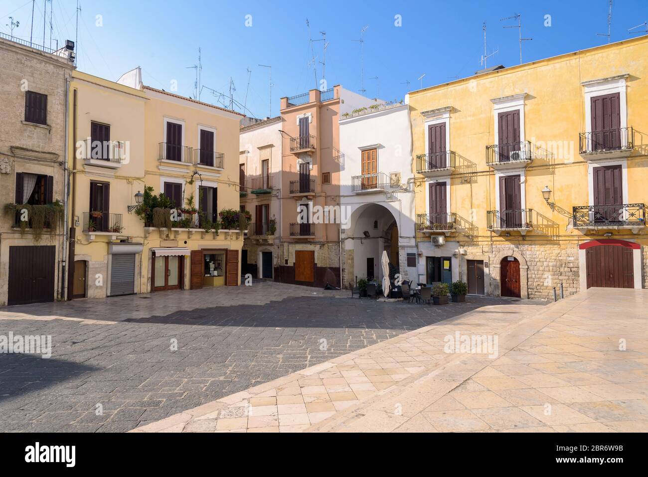 Old Small Town Square