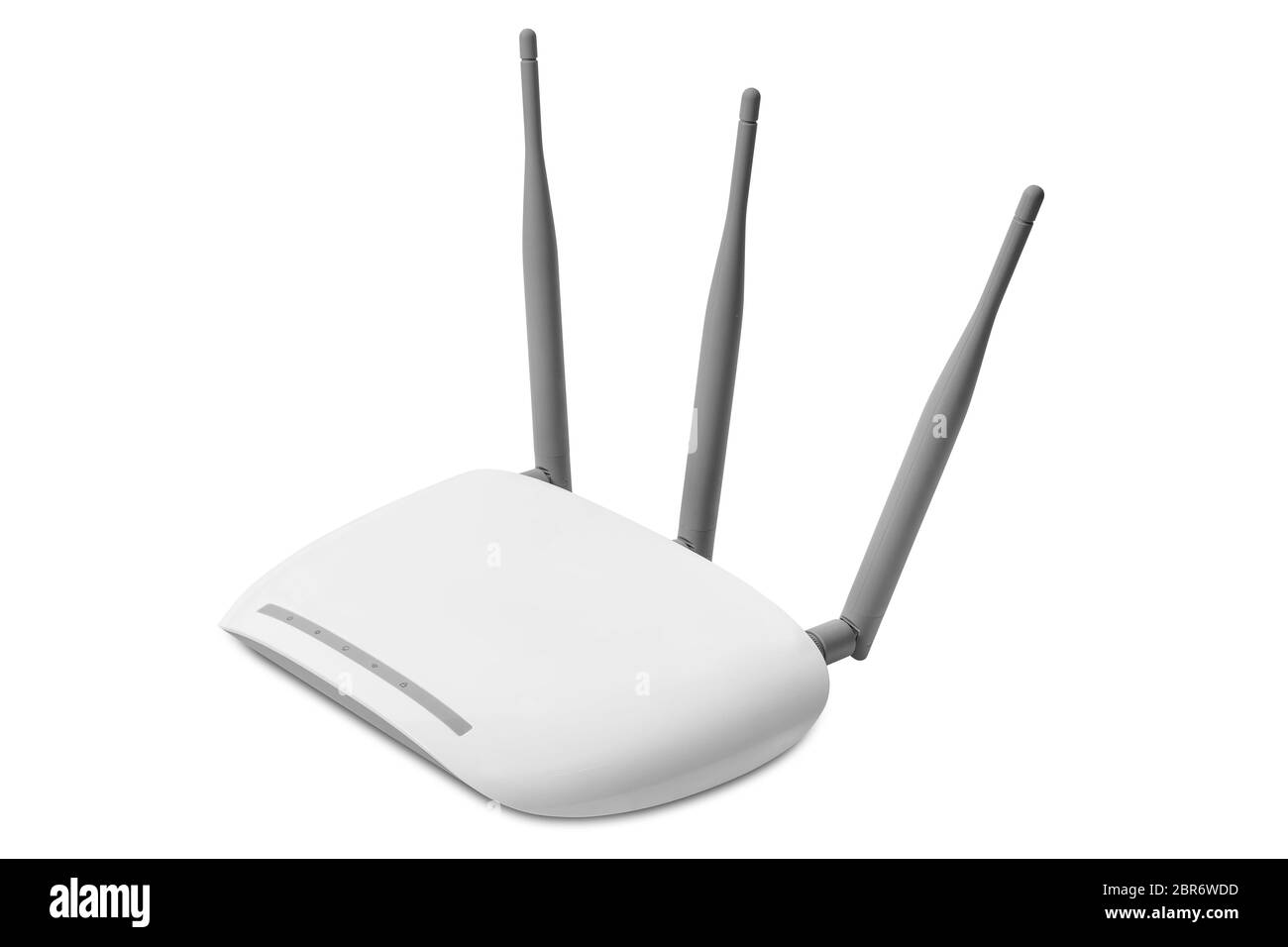 Access point device isolated on white background with clipping path ...