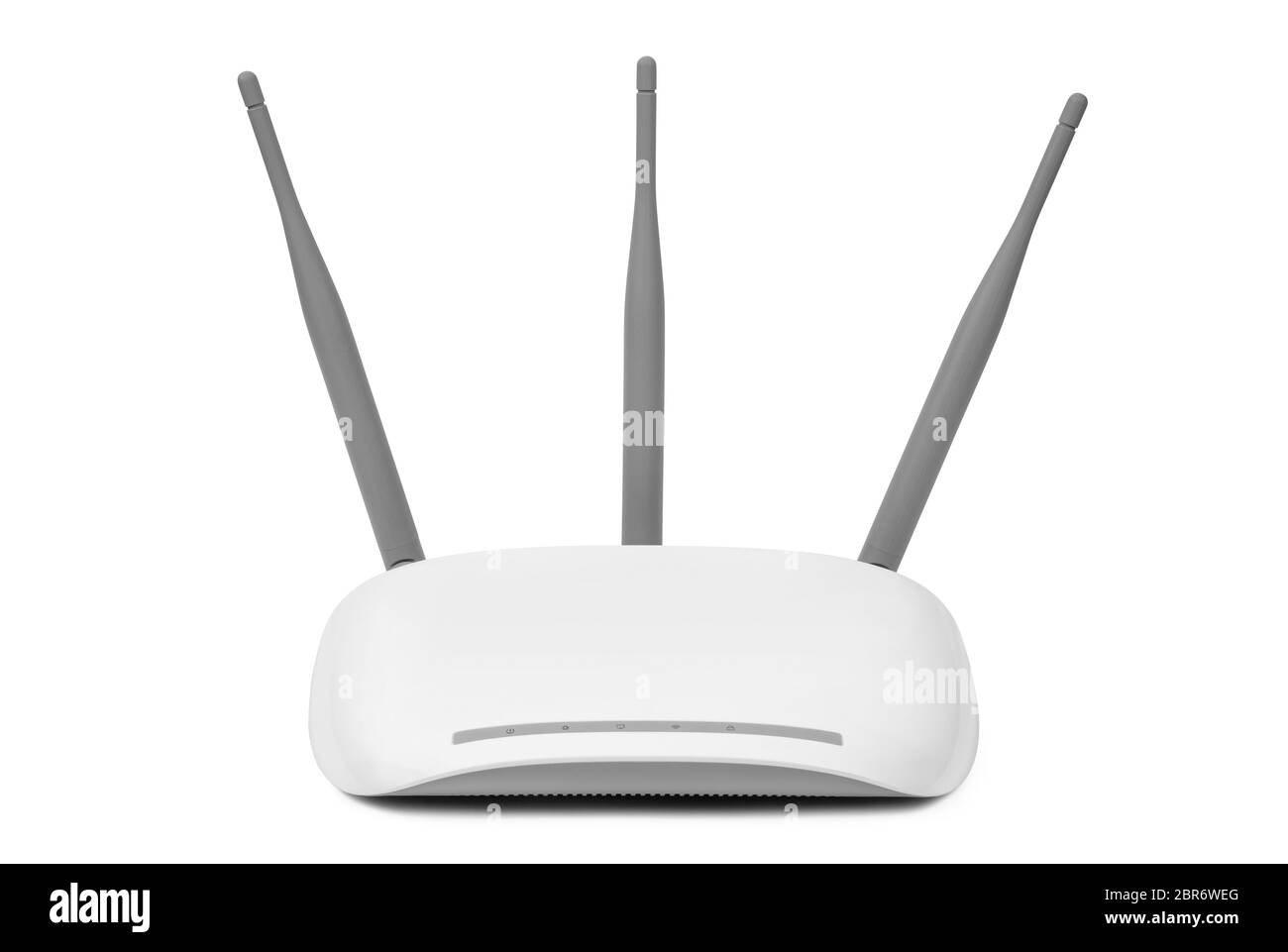 Access point device isolated on white background with clipping path ...