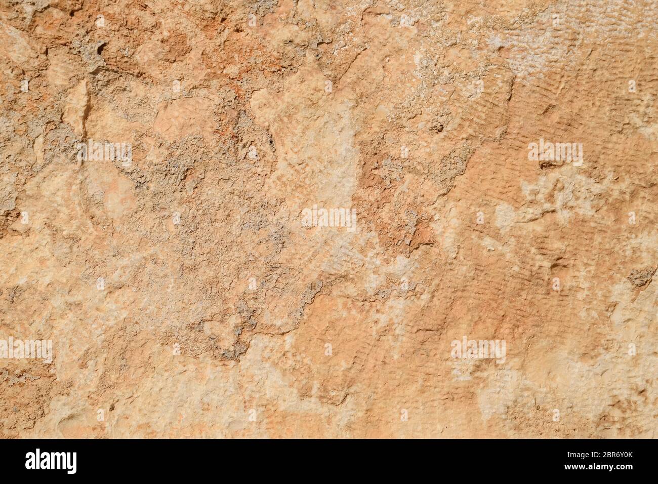 Texture of processed ancient marble block. Traces of ancient tools on ...