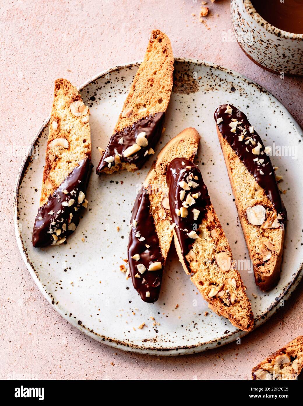 Biscotti plate hi-res stock photography and images - Alamy