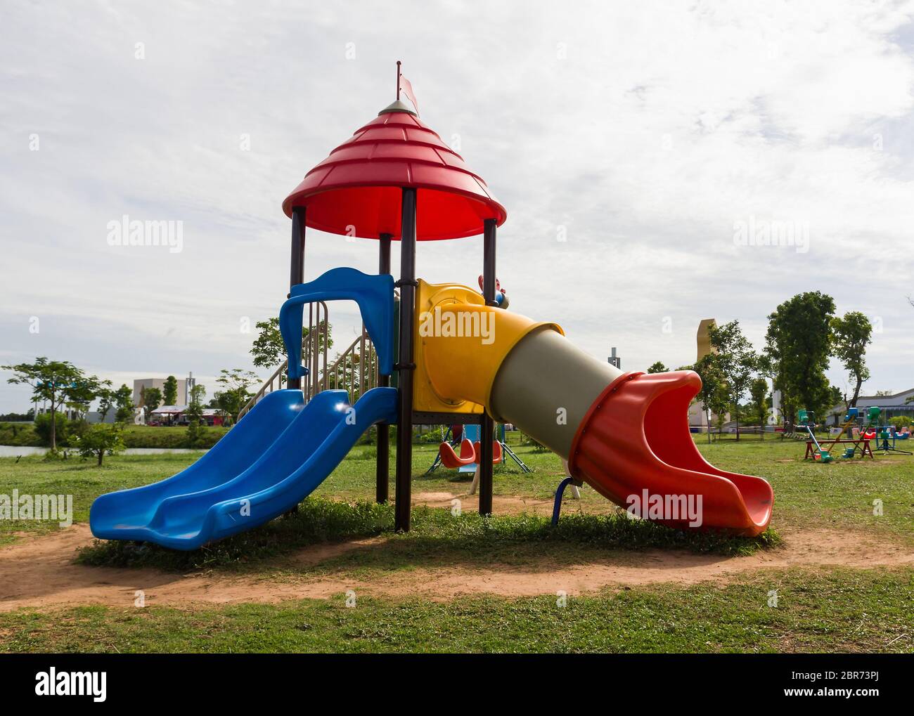 Blue plastic roof at park hi-res stock photography and images - Alamy