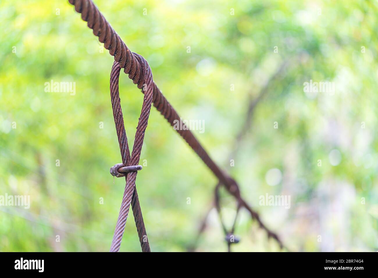 Wire rope sling hi-res stock photography and images - Alamy