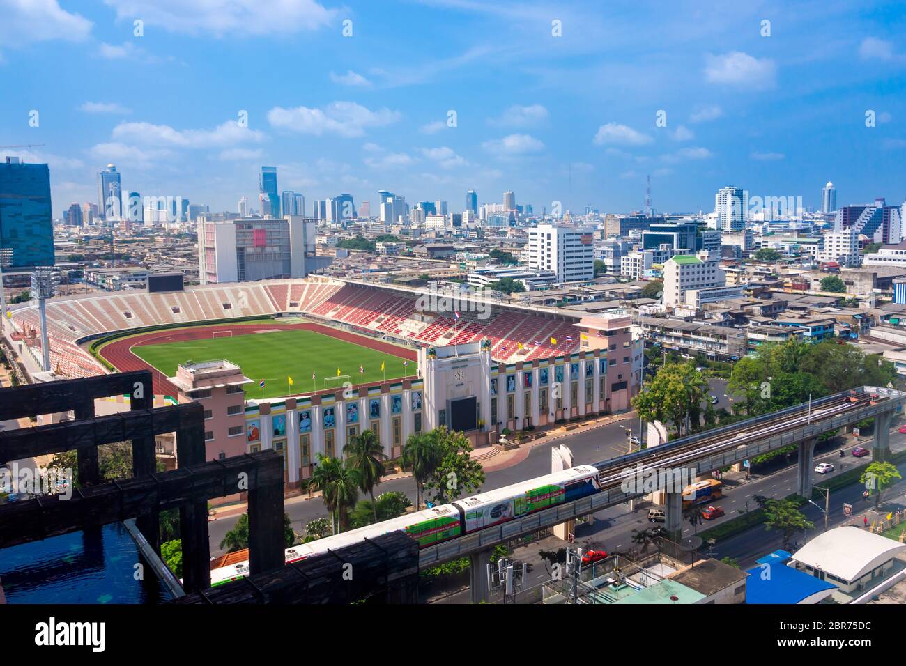 Bangkok, Thailand, March 2013 Bangkok National Stadium, located in ...