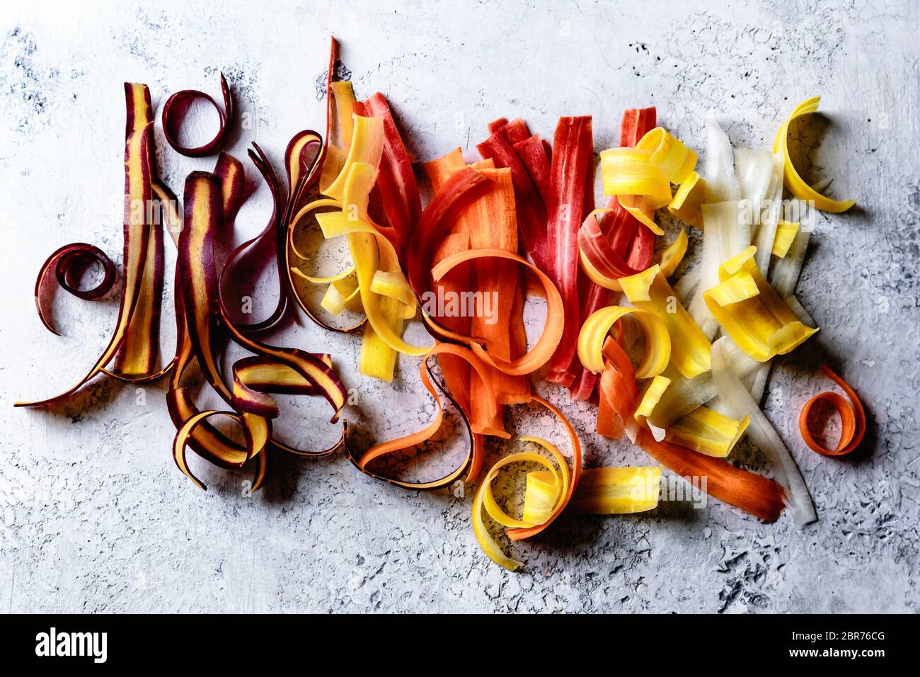 Rainbow of ribbons hi-res stock photography and images - Alamy