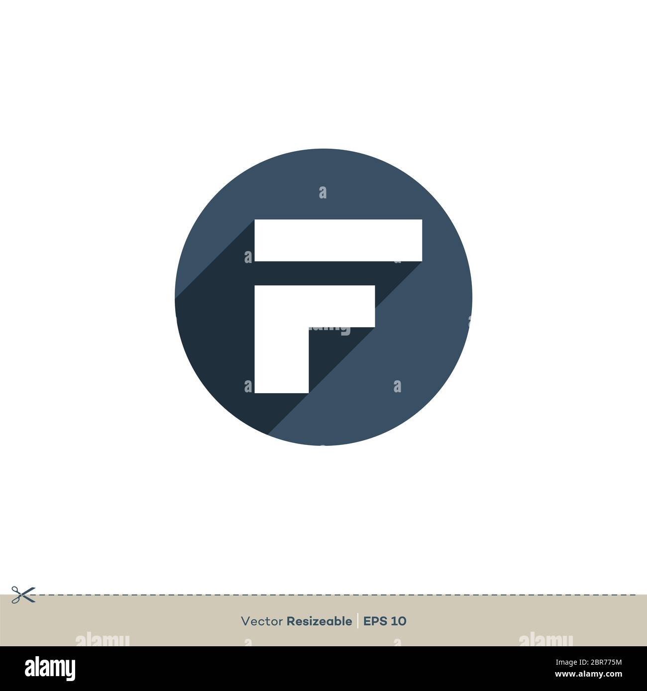 F vector logo hi-res stock photography and images - Alamy