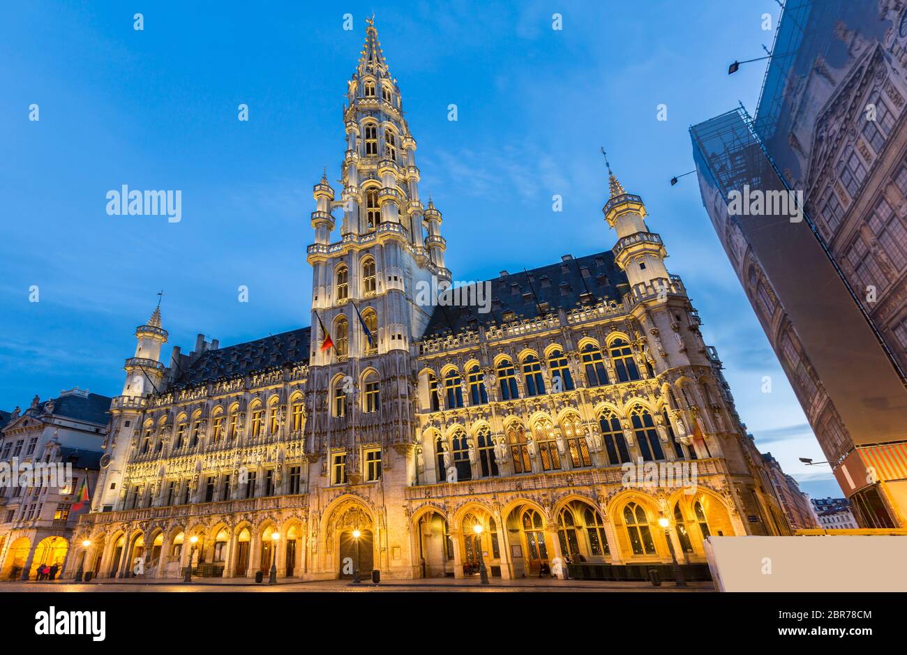 Grand Place square in Brussels Belgium, the most beautiful square in ...
