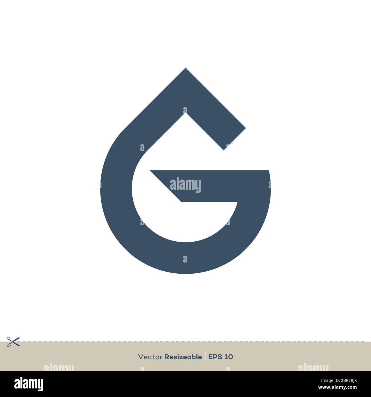 Letter G vector Logo Template illustration design Stock Photo - Alamy