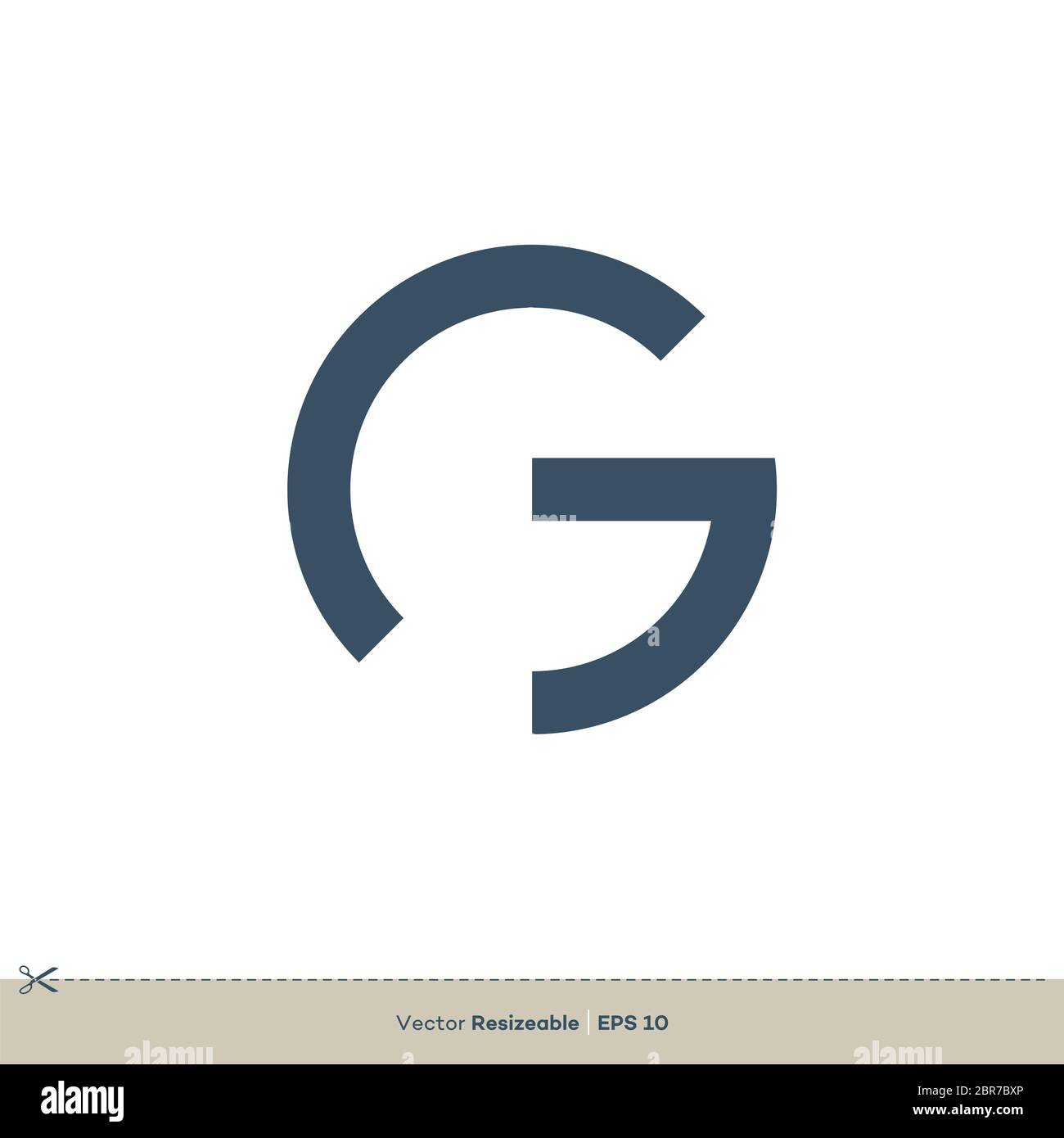 Letter G vector Logo Template illustration design Stock Photo - Alamy
