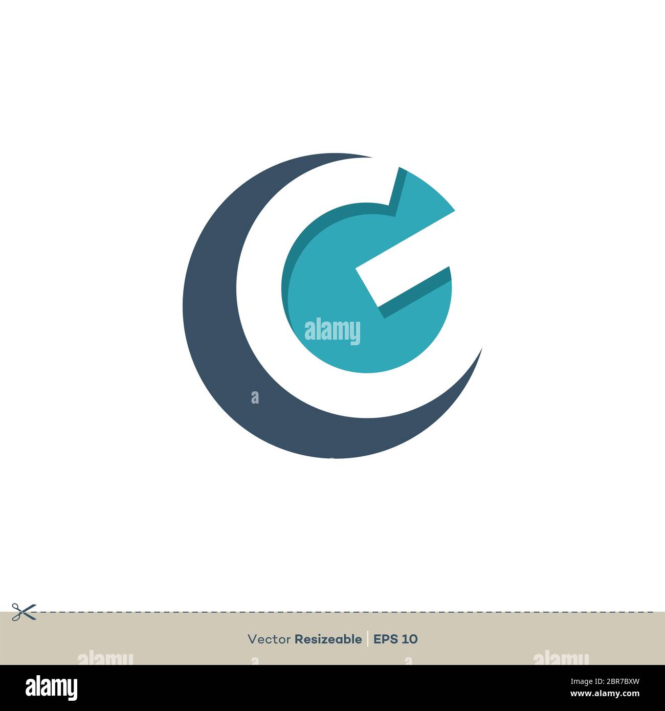 Letter G vector Logo Template illustration design Stock Photo - Alamy