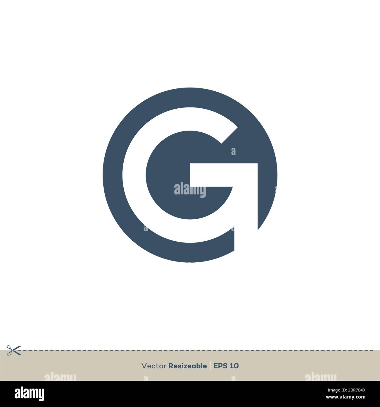 Letter G vector Logo Template illustration design Stock Photo - Alamy