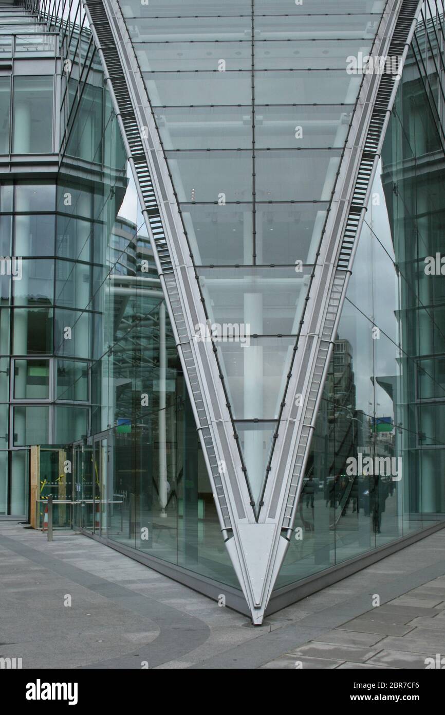 Modern Triangle Building