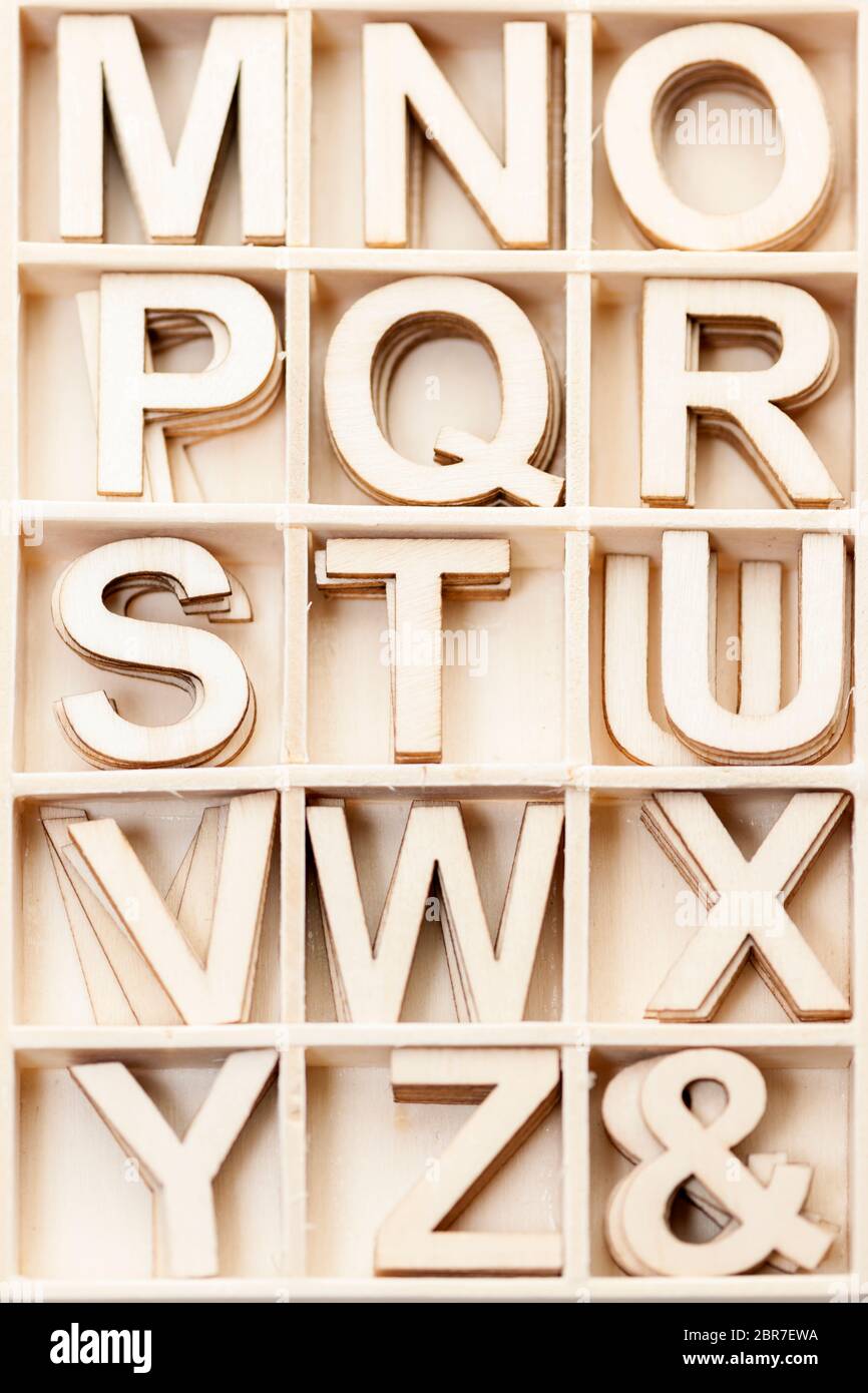 Collecting letters alphabet hi-res stock photography and images - Alamy
