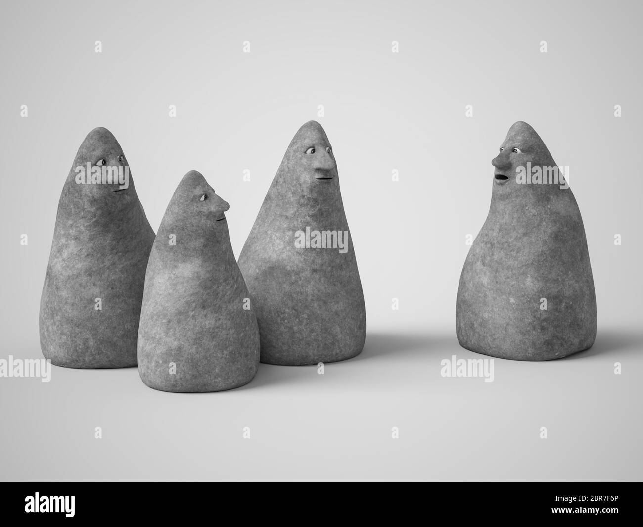 Talking sculpture Black and White Stock Photos & Images - Alamy