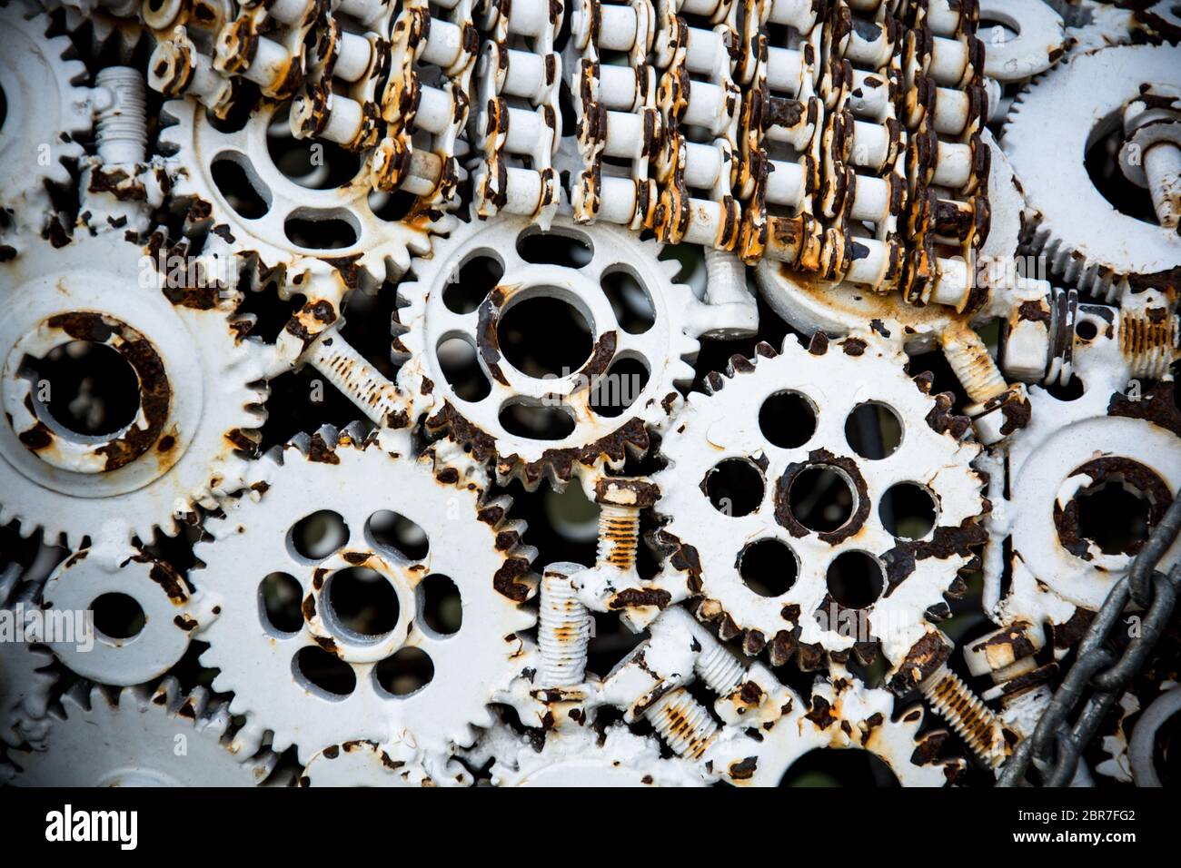 Equipment Metal background Stock Photo - Alamy
