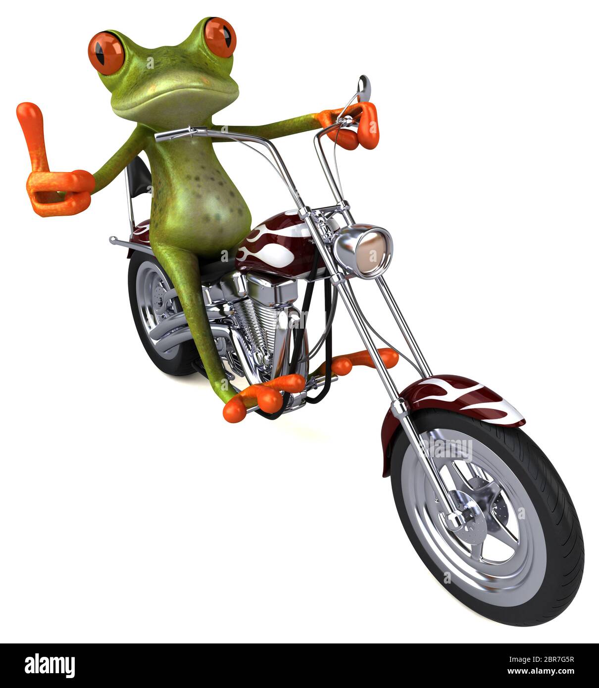 Frog On Motorcycle High Resolution Stock Photography and Images - Alamy
