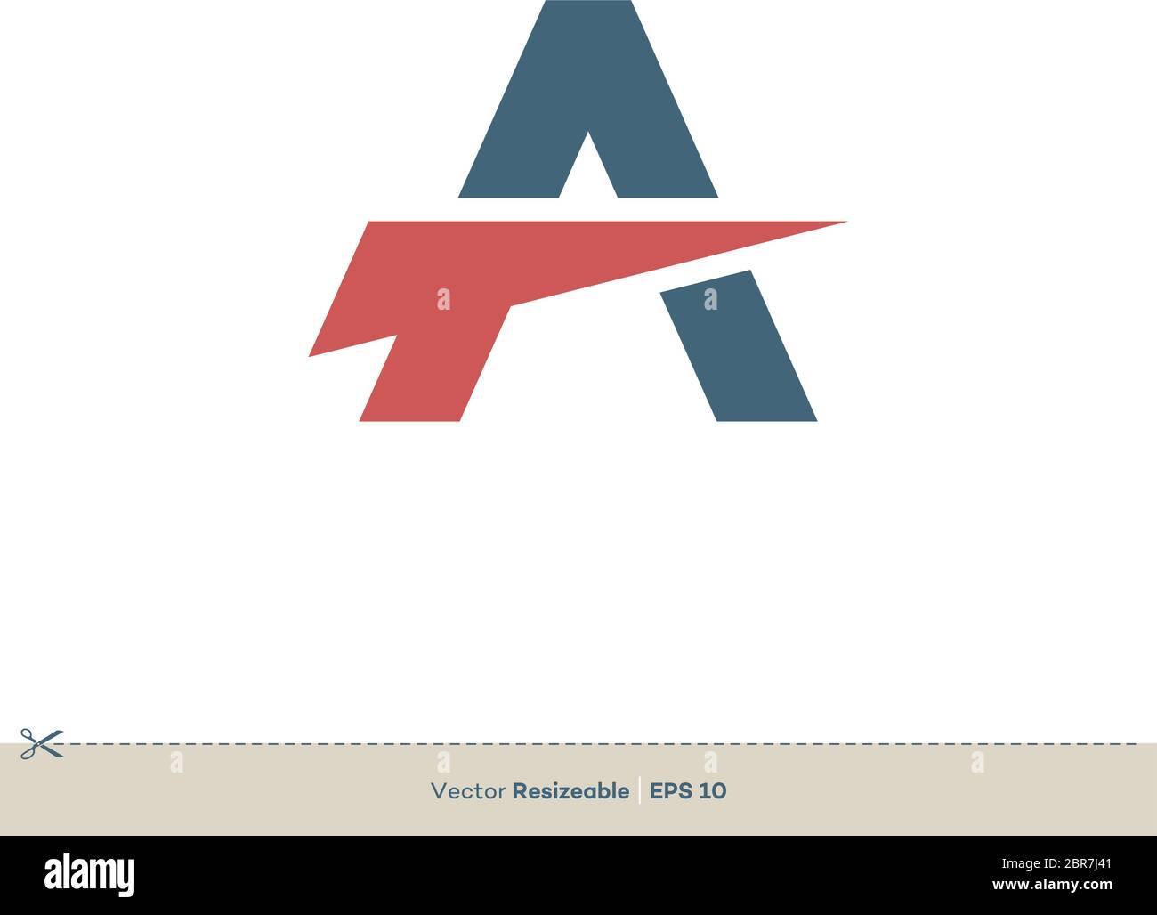Letter A vector Logo Template illustration design Stock Vector Image ...