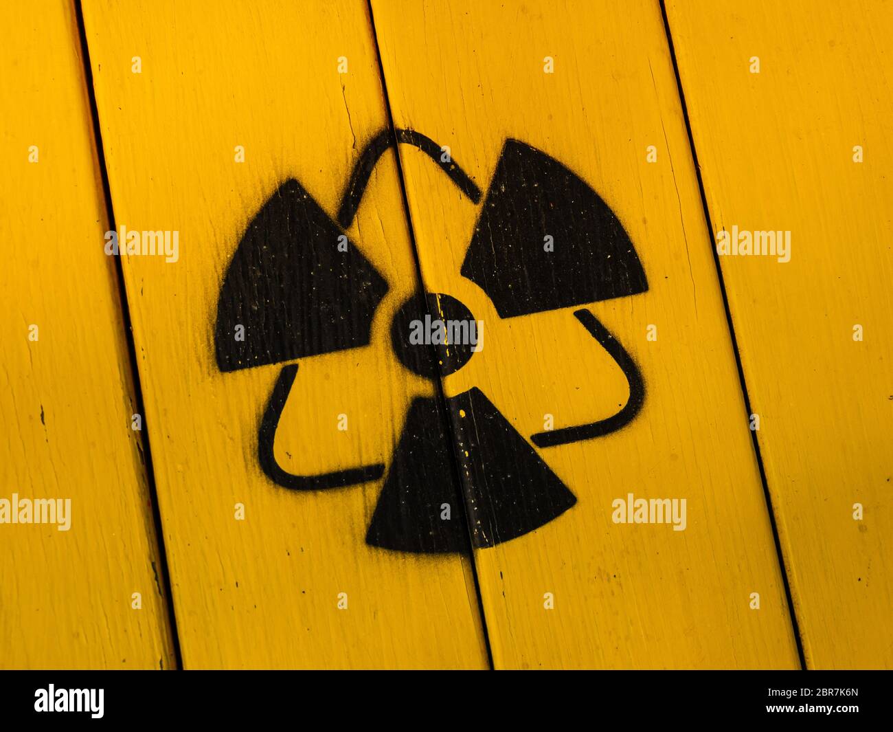 Radioactive symbol fence hi-res stock photography and images - Alamy